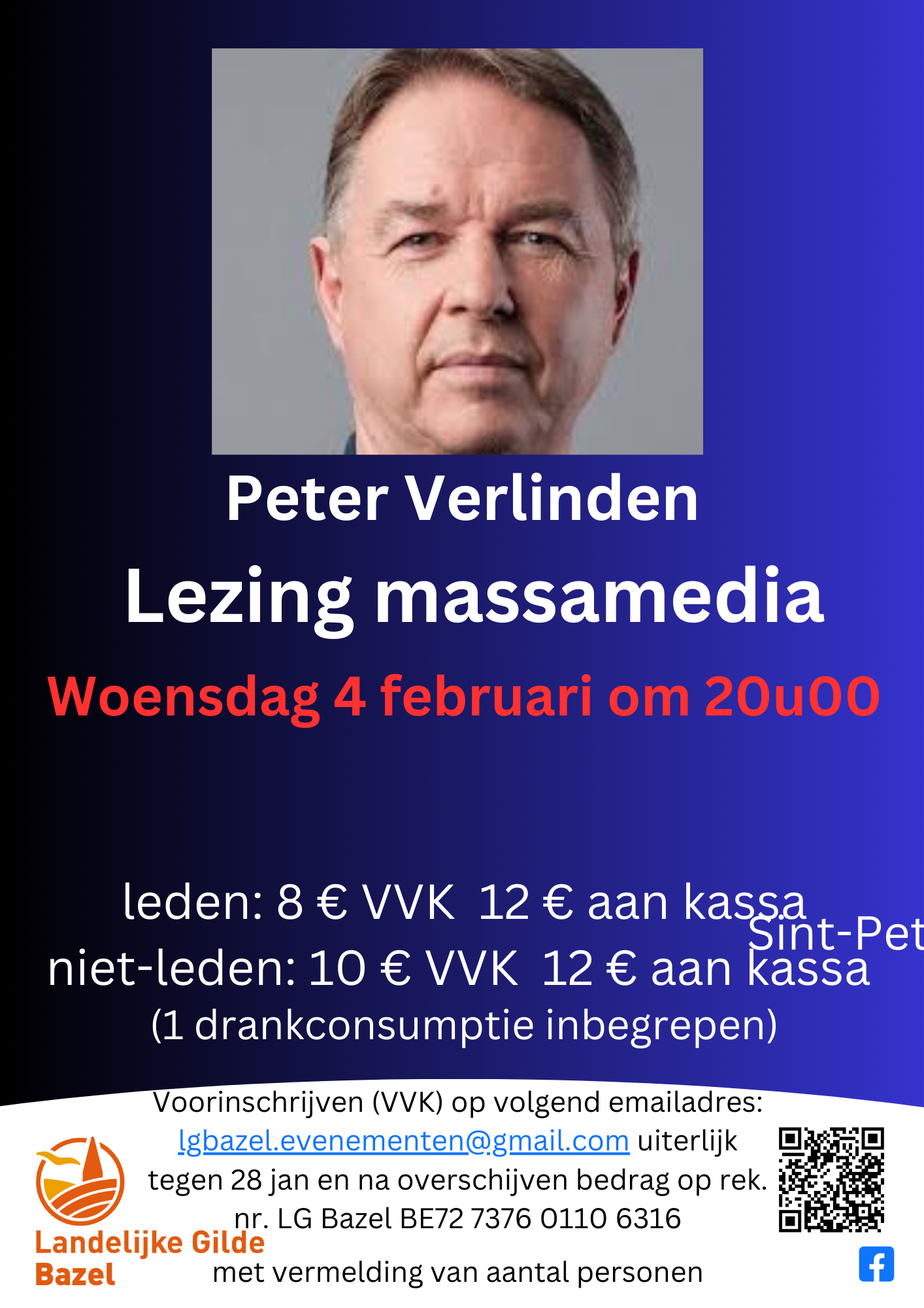 Lezing massamedia (oud VRT-journalist Peter Verlinden) | Ordolio